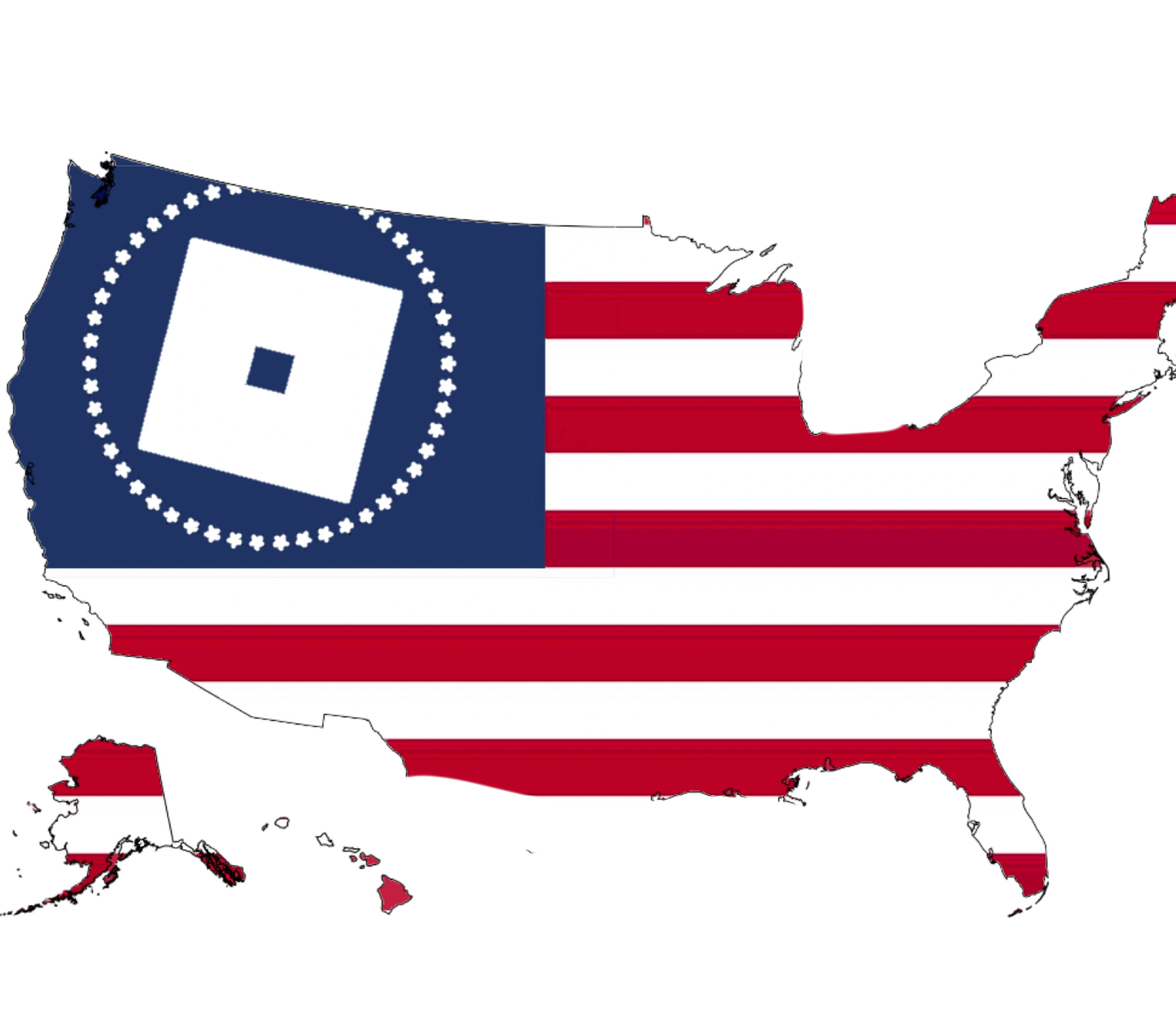 My Robloxia Flag Map (Excluding Telamon) | Fandom