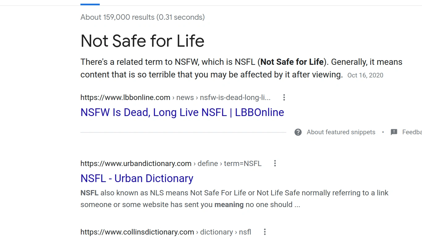 do not see stuff that is nsfl,see the meaning | Fandom