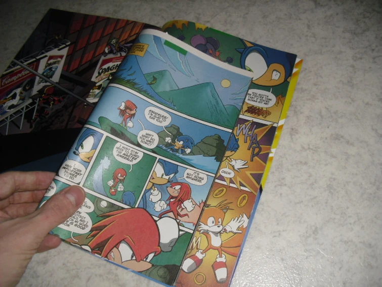 Misprints Sonic comics | Fandom