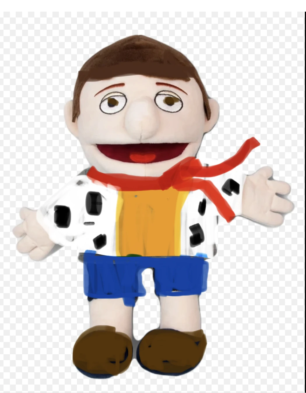 I made a Woody puppet | Fandom