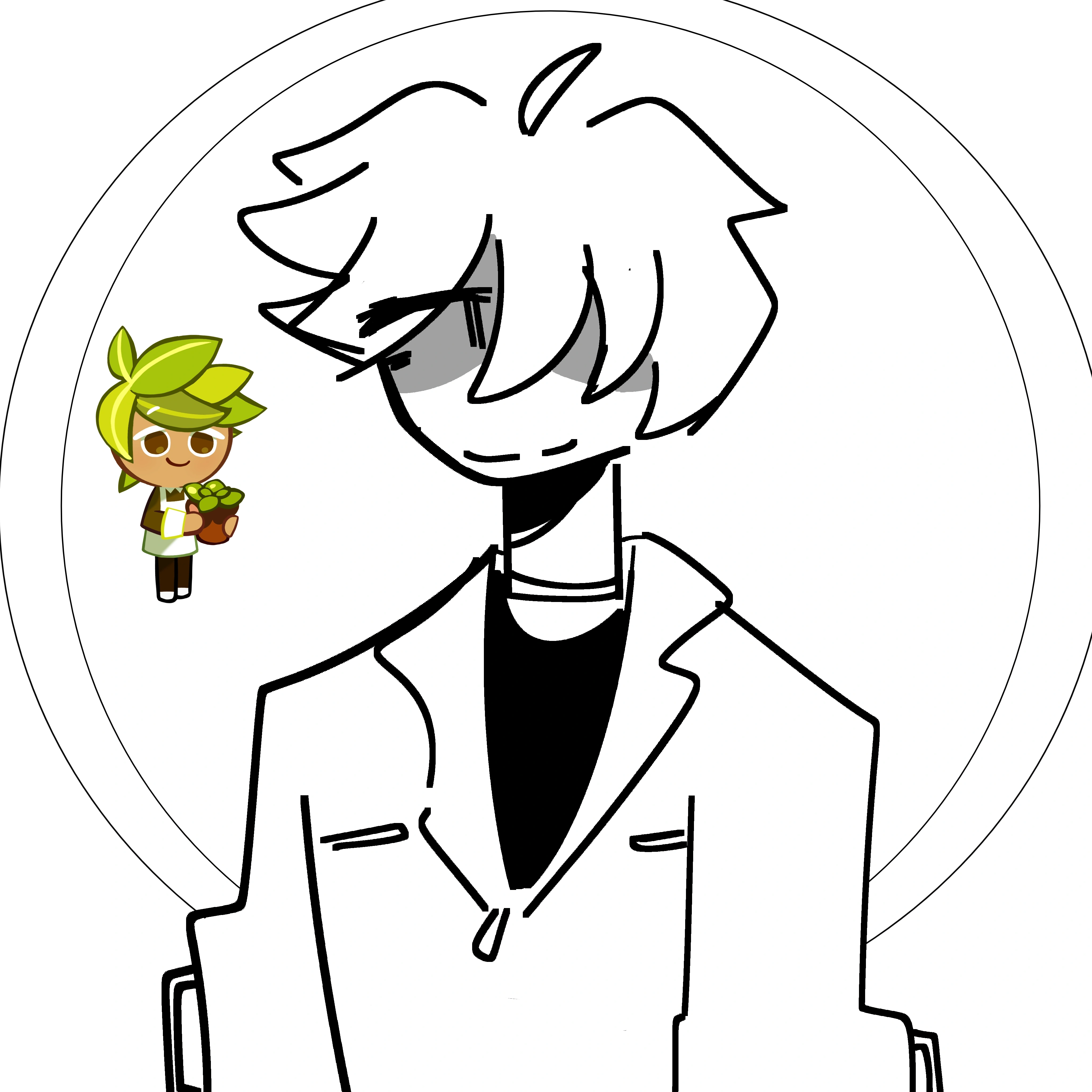bitter choco decoration herb wip cuz im feeling goofy and silly today ...