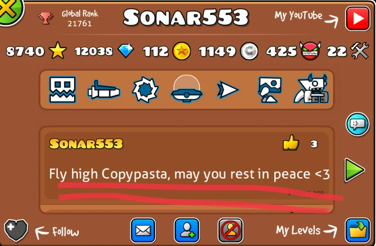 Copypasta you will be rememberd | Fandom