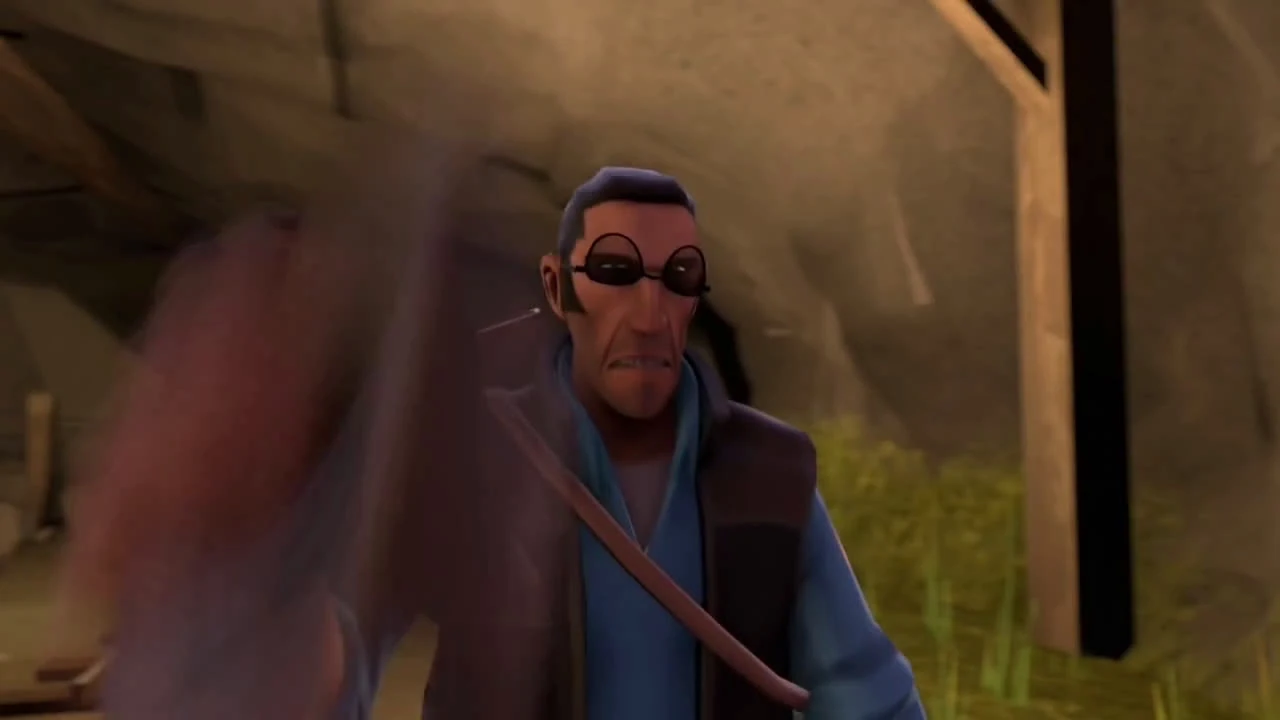 tc2 characters voices in the first 2 minutes of rise of the epic scout ...