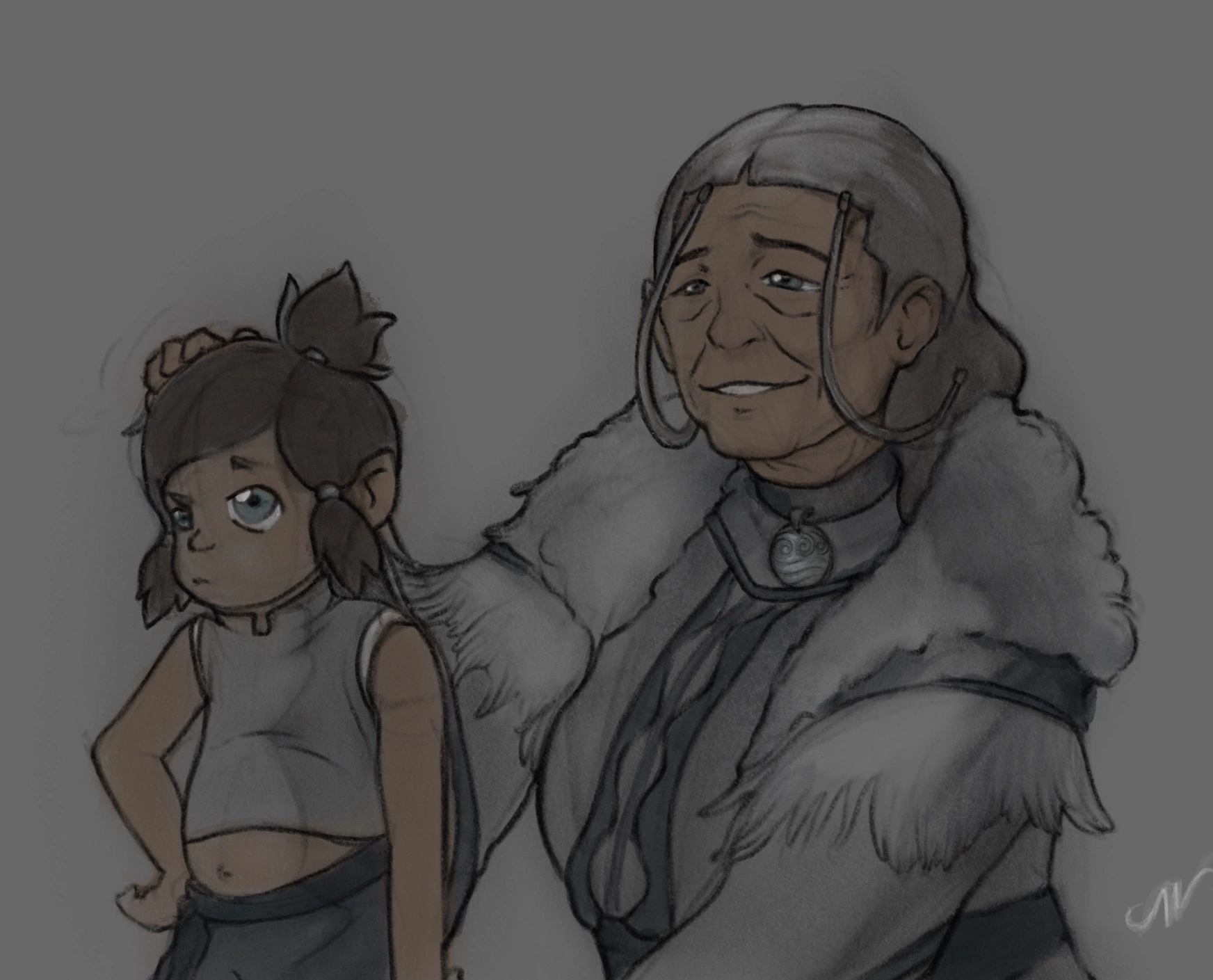 (OC) Korra and Katara, me, digital | Fandom