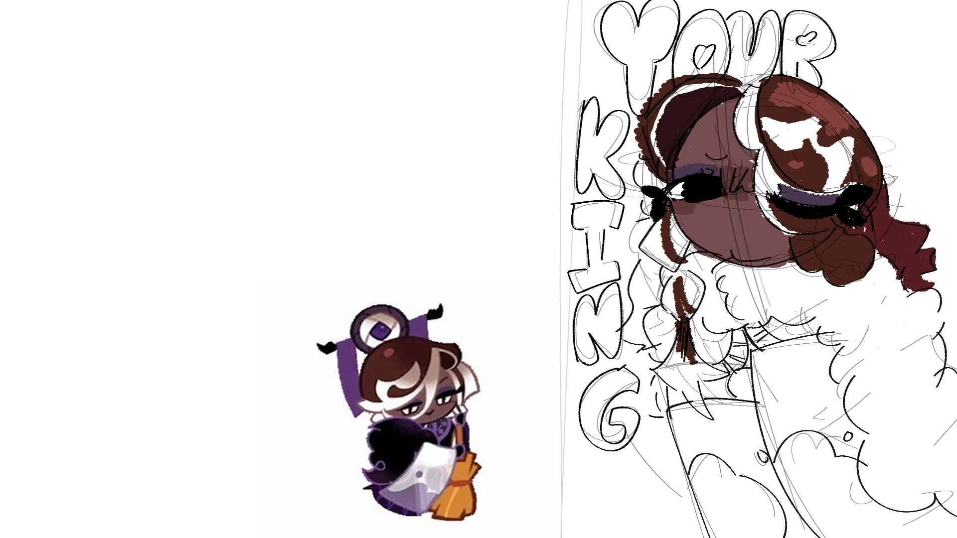 Wip crk au art! | Fandom