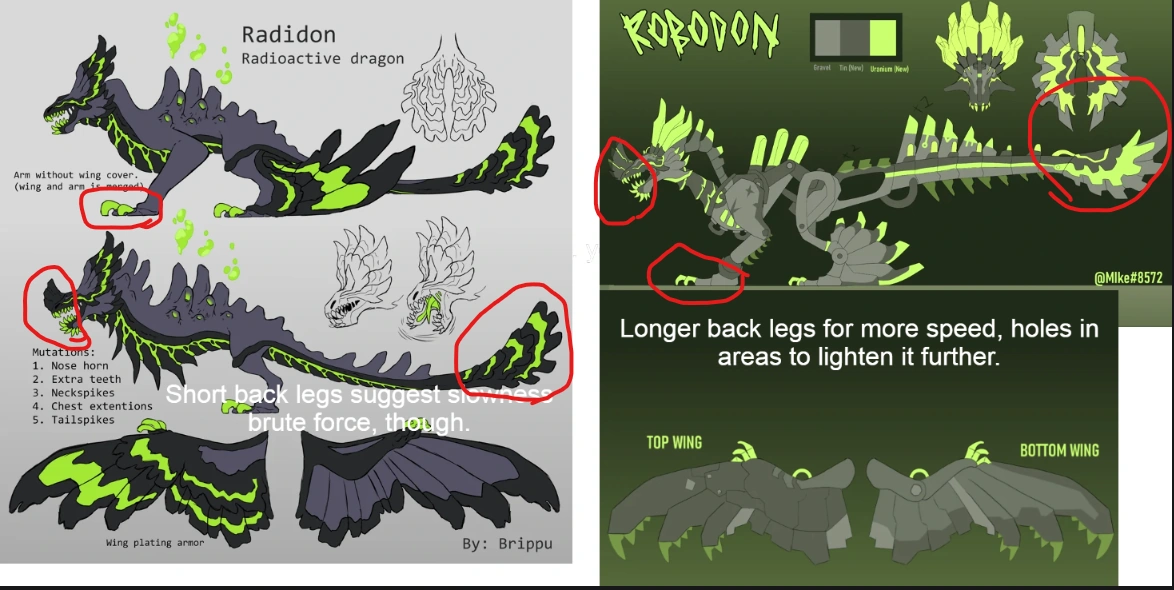 Theory: Robodon was made to outcompete radidon. | Fandom