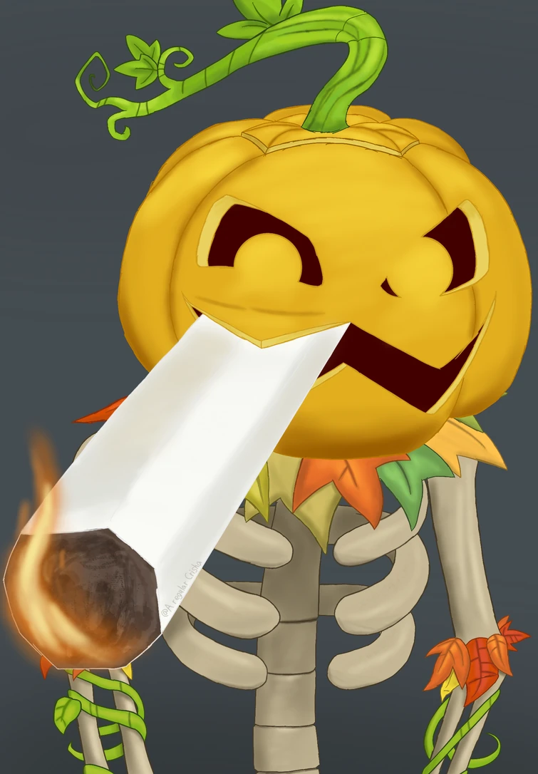 Punkleton with a comically large blunt | Fandom