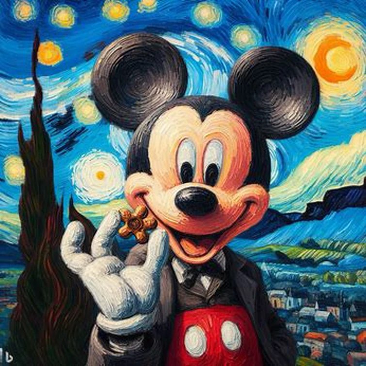 Mickey Mouse Von Goh AI Art | Fandom