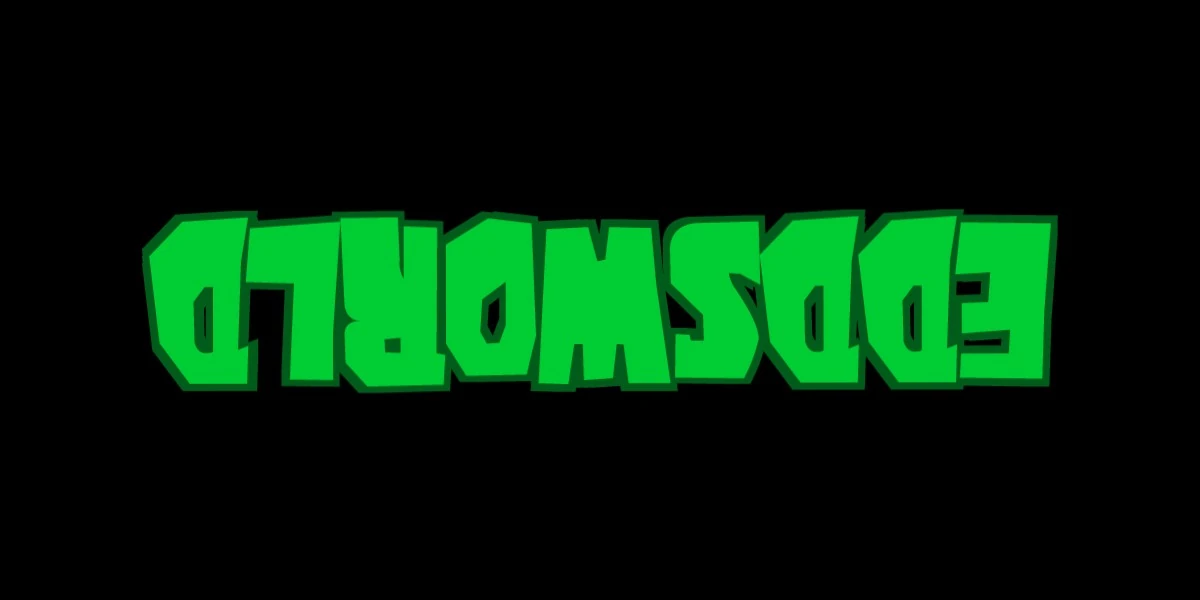 Anything hidden of the upside-down Eddsworld logo? | Fandom