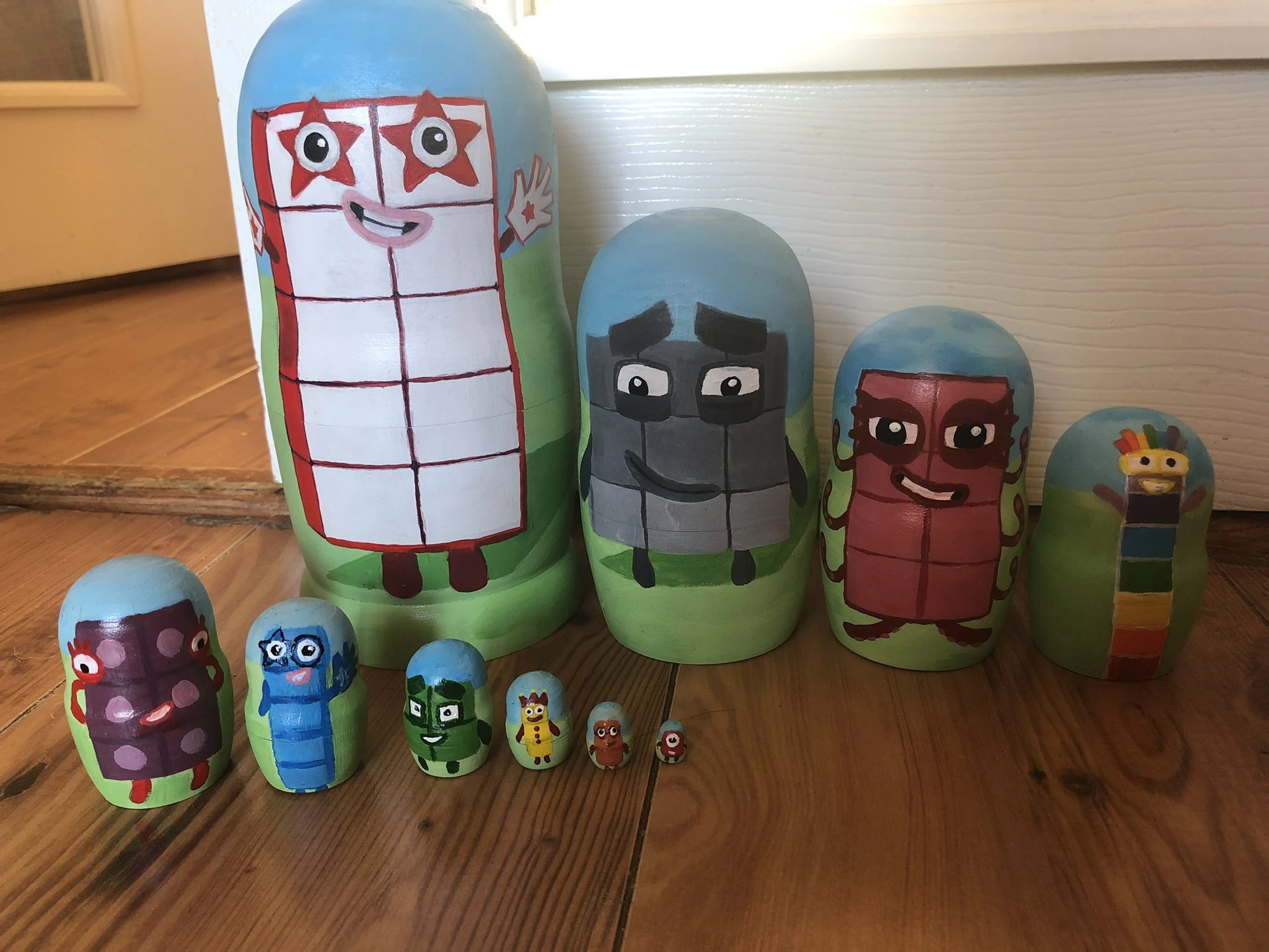Numberblocks nesting dolls. | Fandom