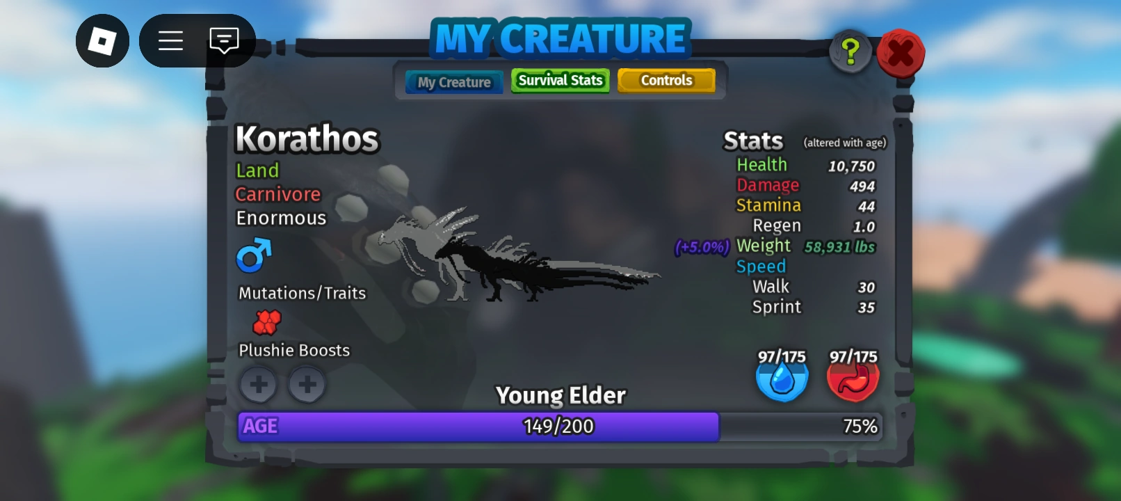 so I decided to use a max growth token cause I don't want to wait that ...