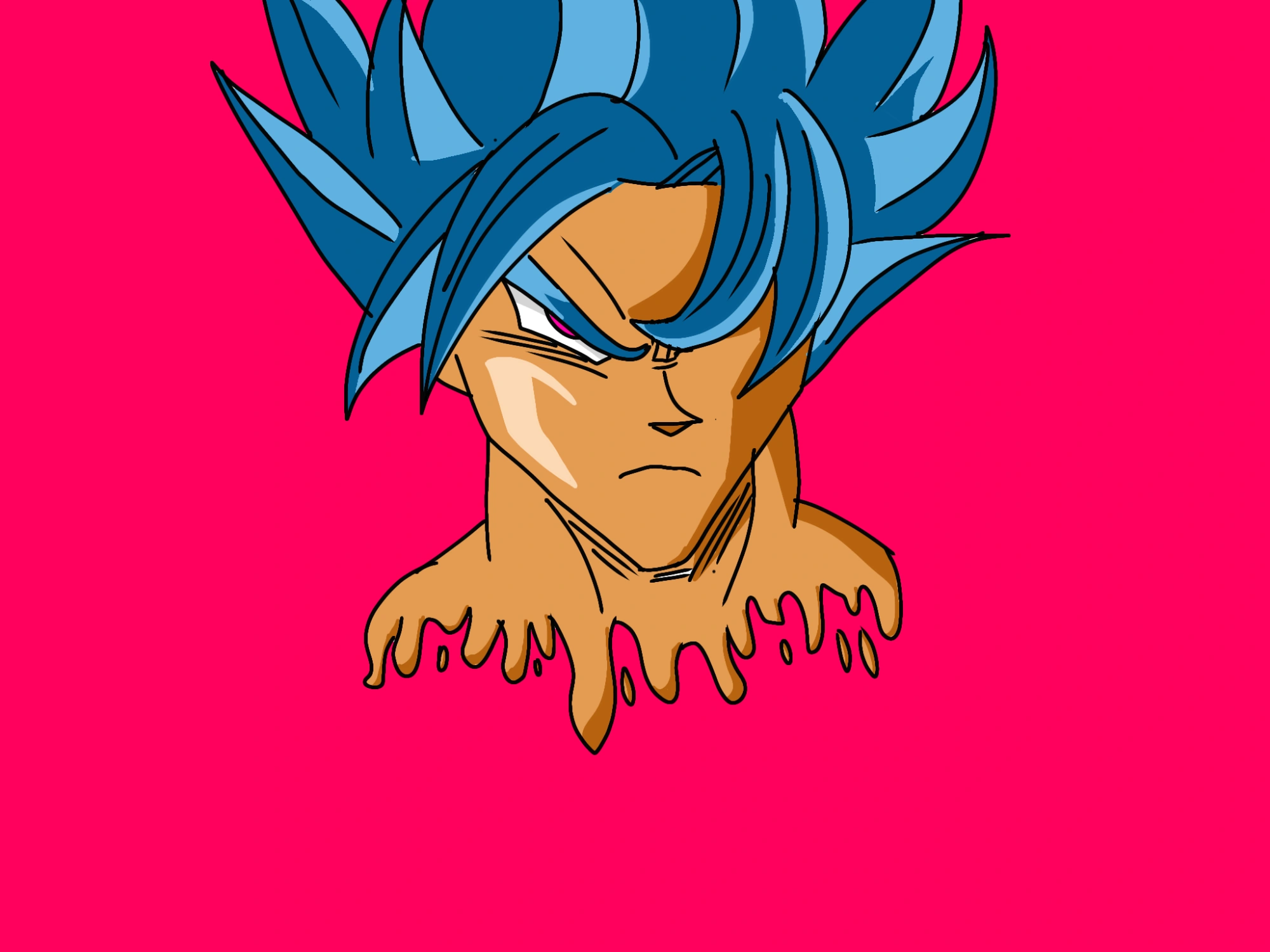Ssb goku drawing | Fandom