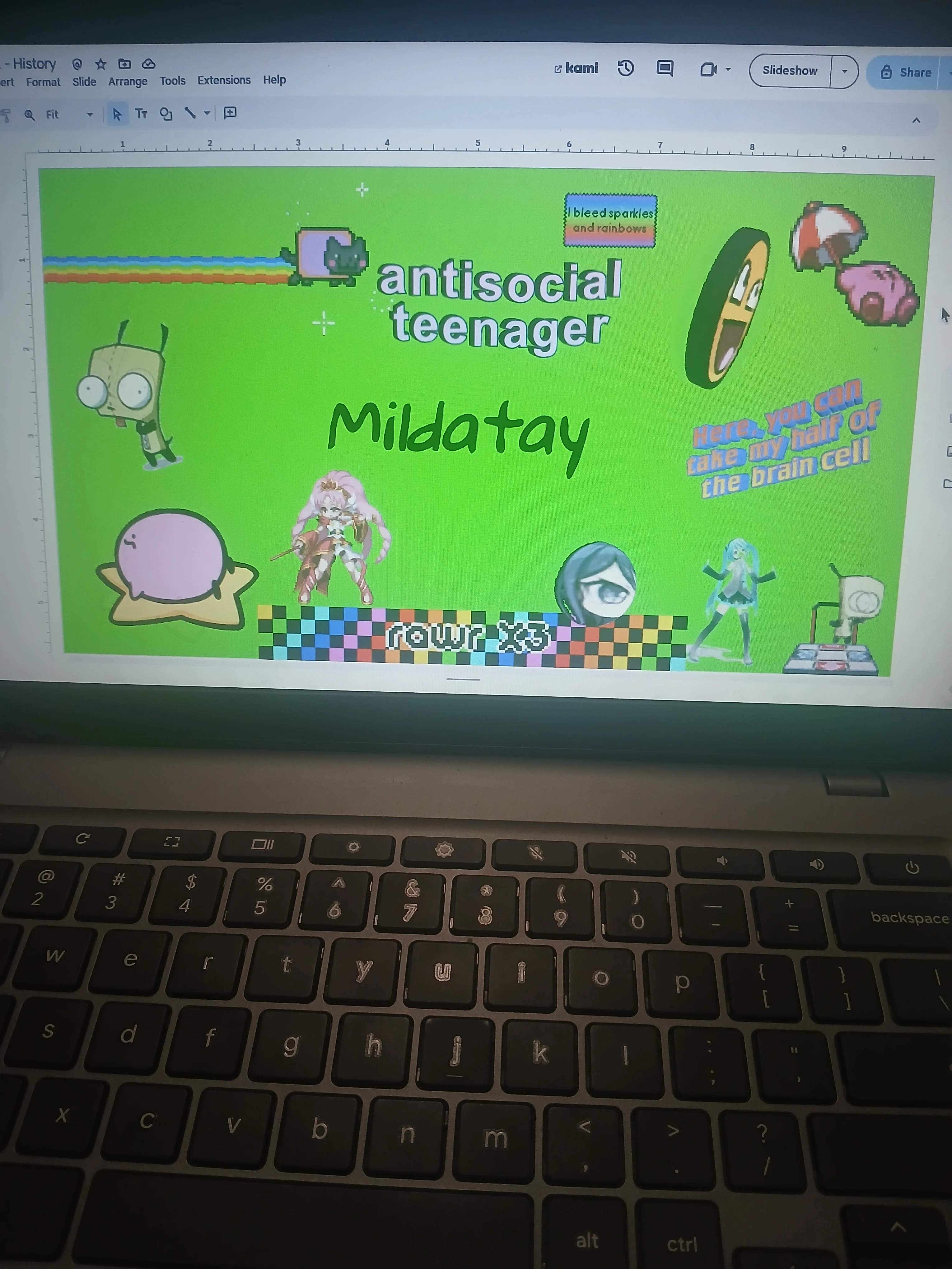 school presentation but wikisaken has FULL CONTROL (almost) | Fandom