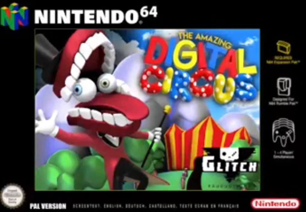 NO WAY IT'S THE AMZING DIGITAL CIRCUS ON THE N64 🤯🤯🤯🤯🤯 | Fandom