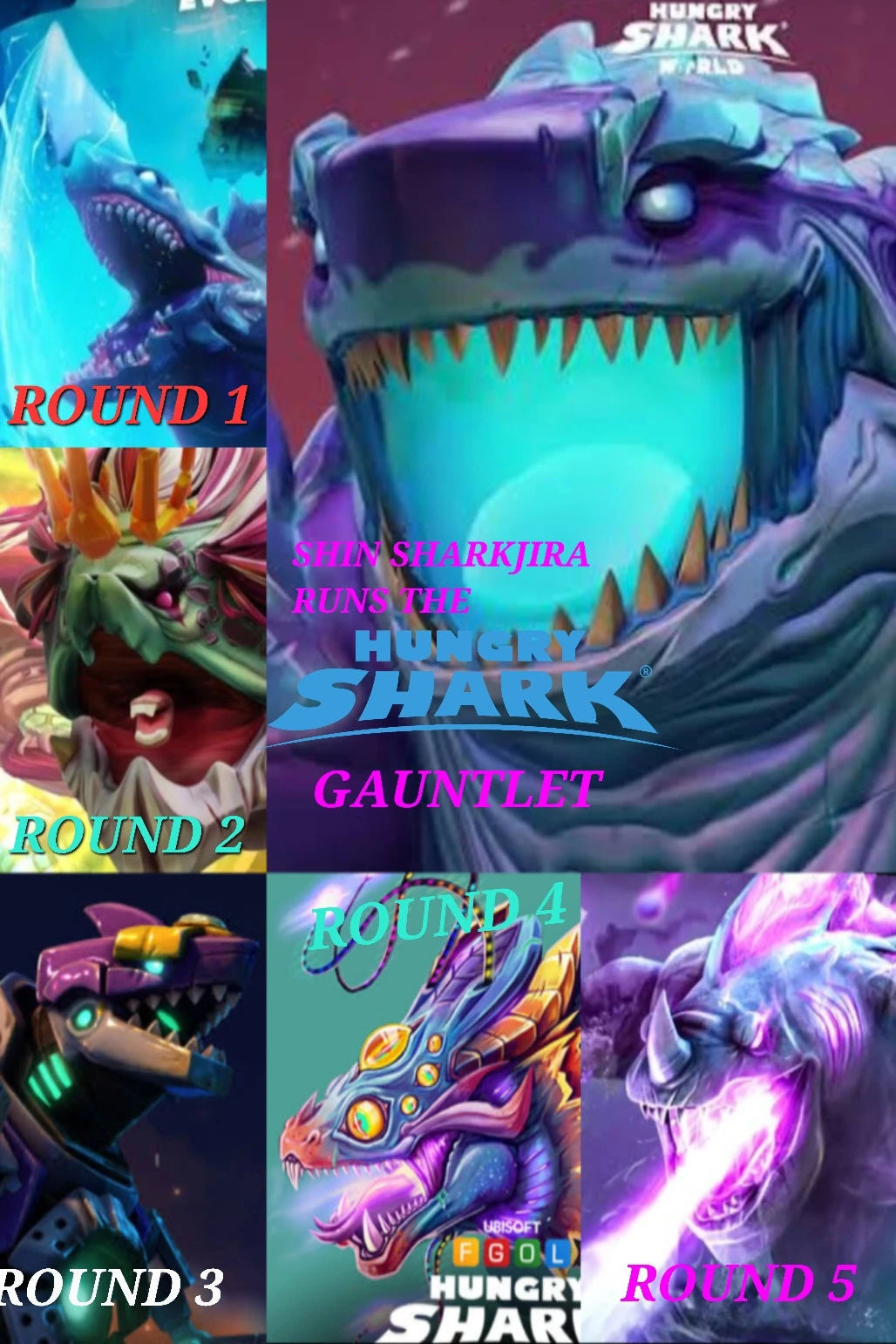 King Of the Sharks Runs the Gauntlet | Fandom