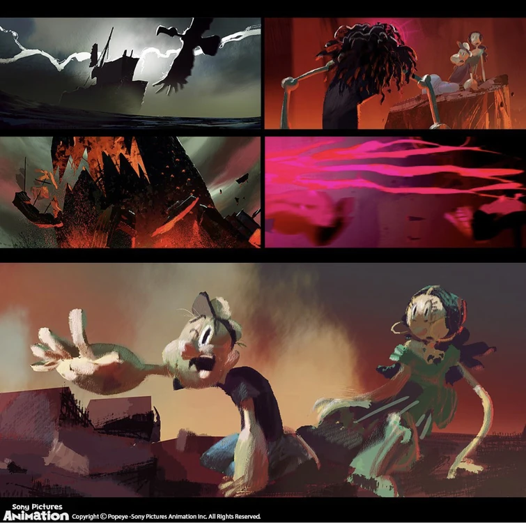 Popeye Concept art (part 9) | Fandom