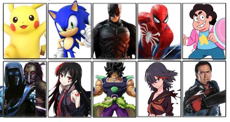 Top 10 Favorite Fictional Characters | Fandom