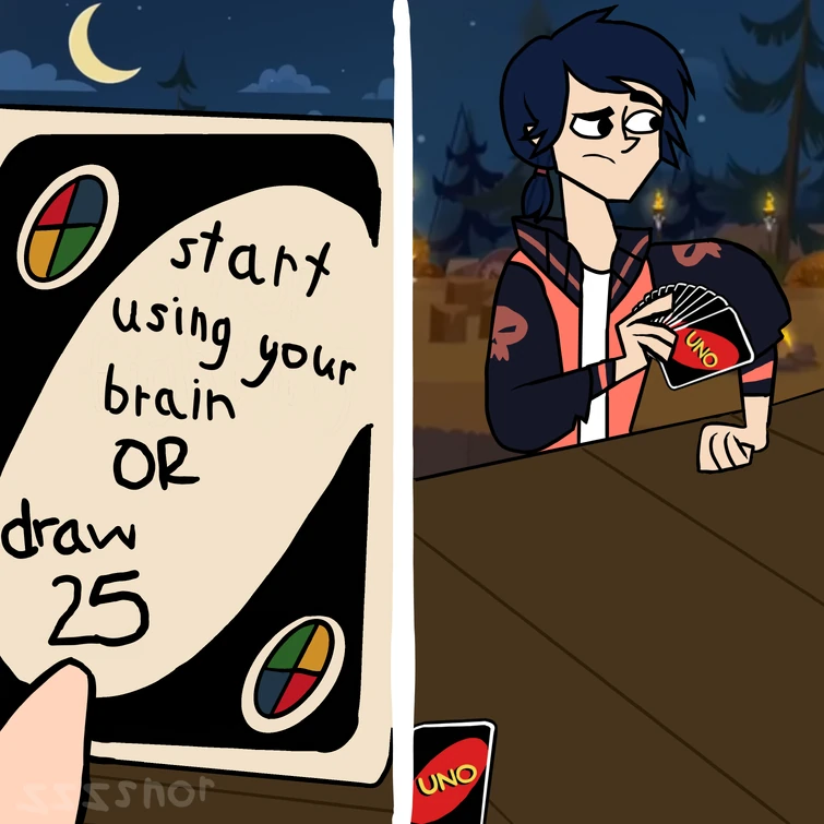 “No chance! I’ll draw 25” | Fandom