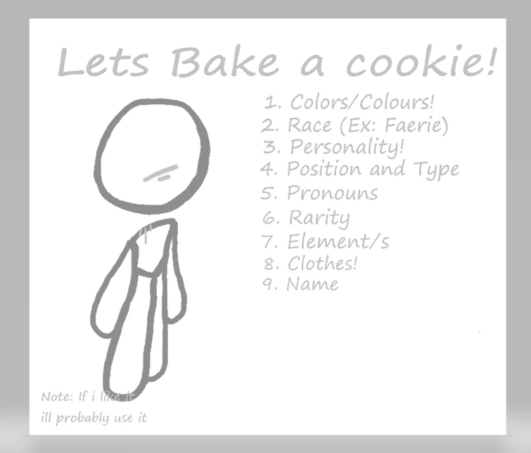 Lets make a Cookie OC!! | Fandom