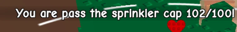 Sprinklers have a cap??? | Fandom