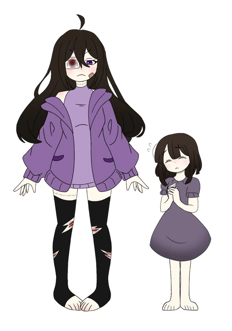 I made Aliza a big sister (from HorrorTale) | Fandom