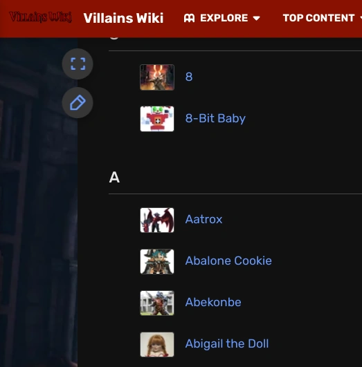 who let him in the villains wiki 💀 | Fandom