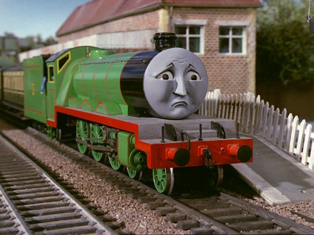 Henry when he got dropped from the new "Go Go Thomas!" game. | Fandom