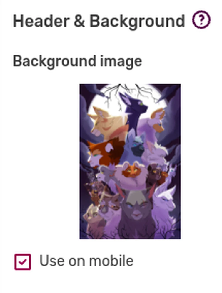 How do you change the backround for a page | Fandom