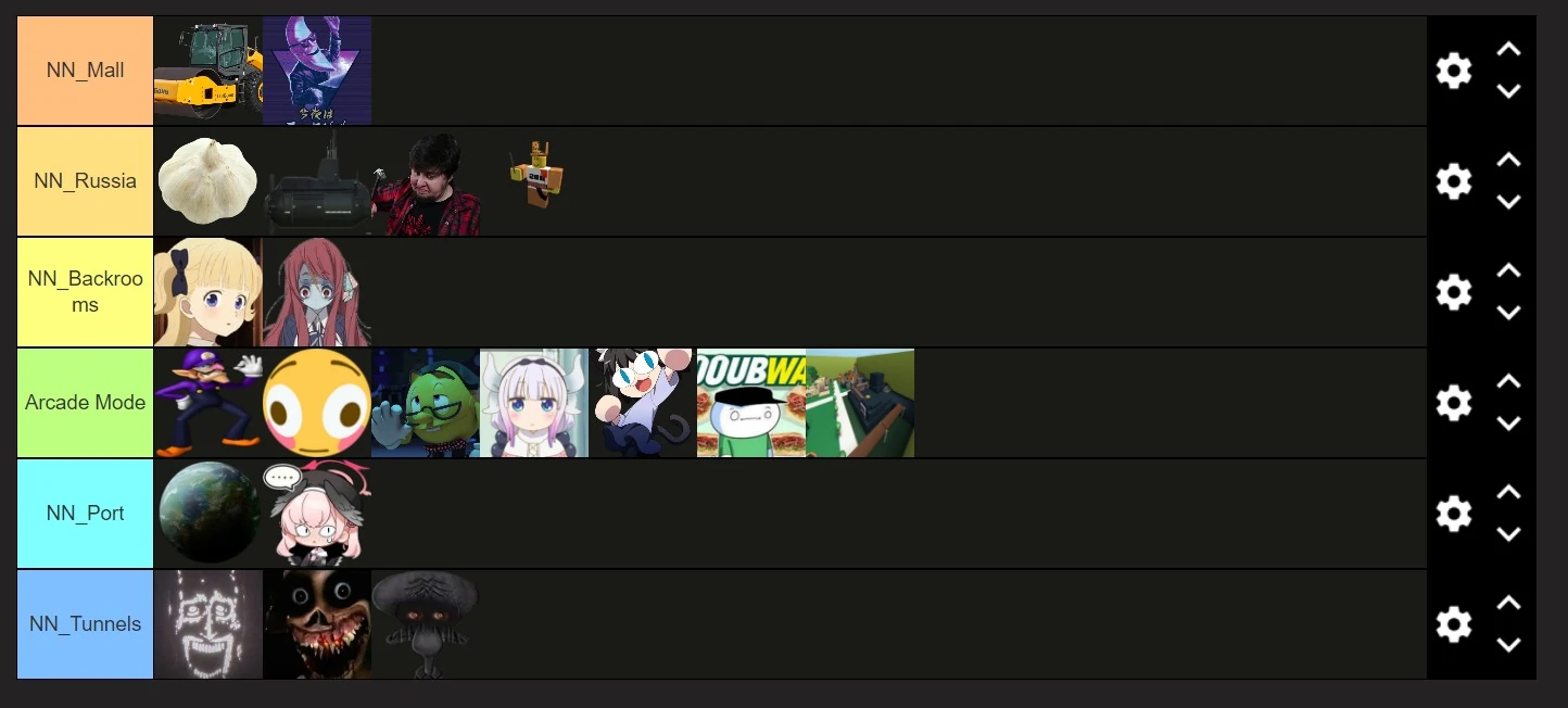 Rating NN_Research_Facility Nextbots if they fix in official NNB maps ...