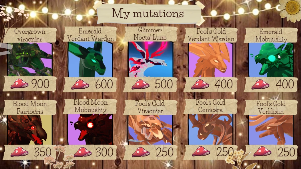 Selling Mutations | Fandom