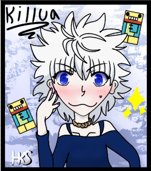 Killua (trading?) card! | Fandom