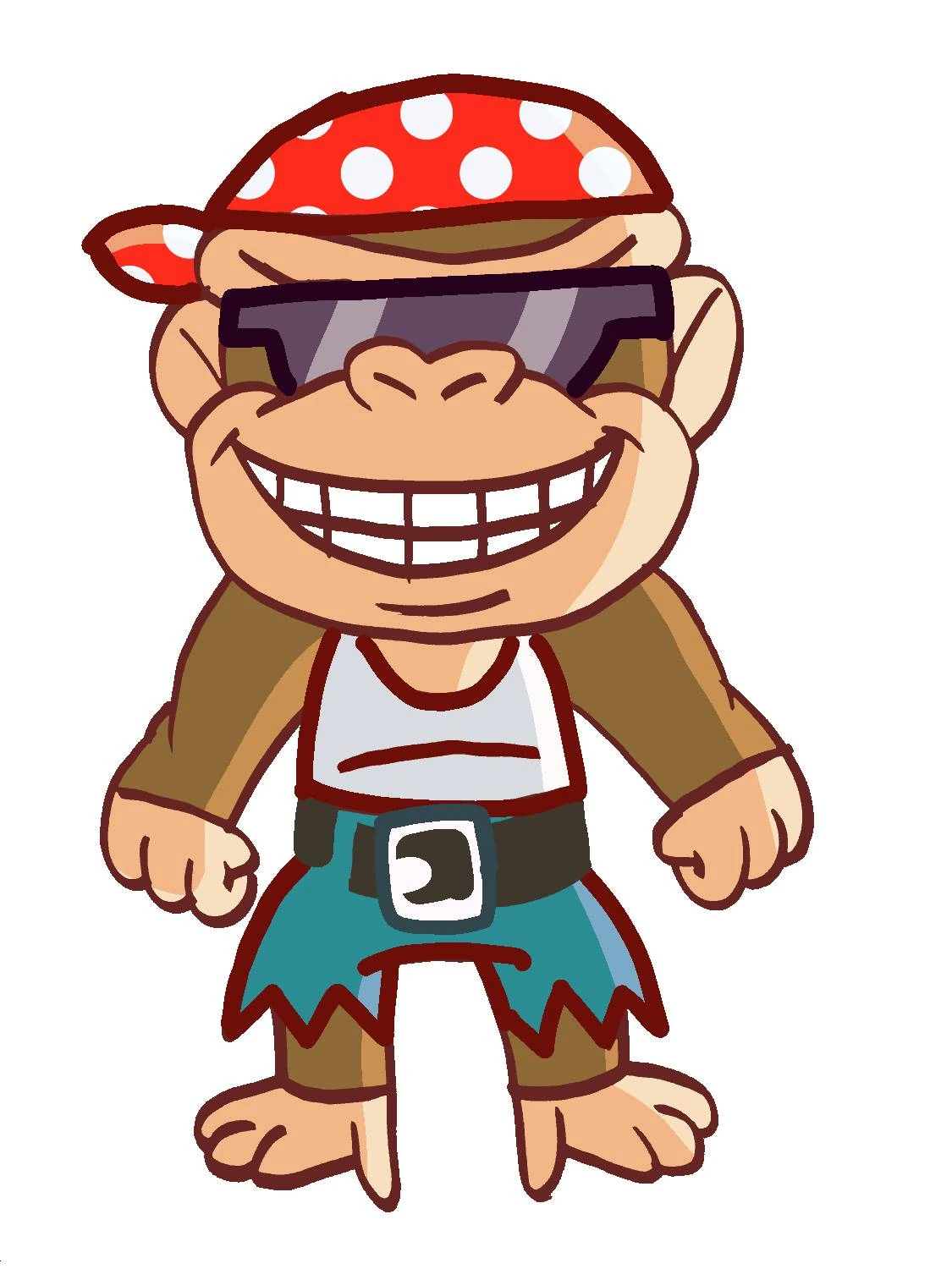 My drawing of Funky Kong | Fandom