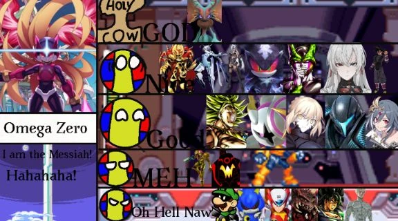 Omega Zero Matchup Idea Tier List | Fandom