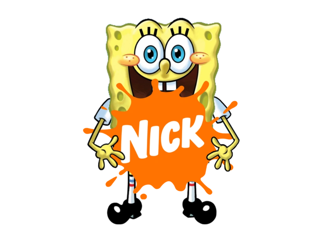 Rare SpongeBob holding the Nickelodeon logo | Fandom