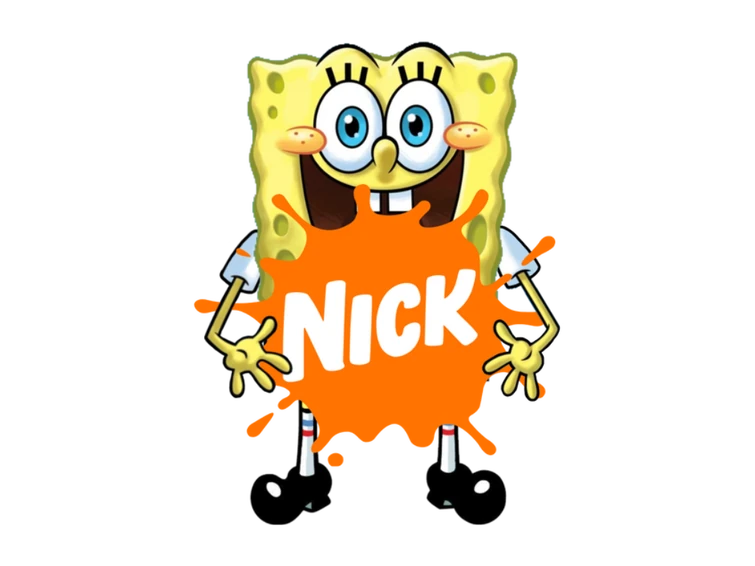 Rare SpongeBob holding the Nickelodeon logo | Fandom