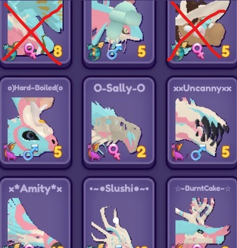 Looking to buy a alien icee mosu, kiki, ariel, or gynge! Cohatching ...