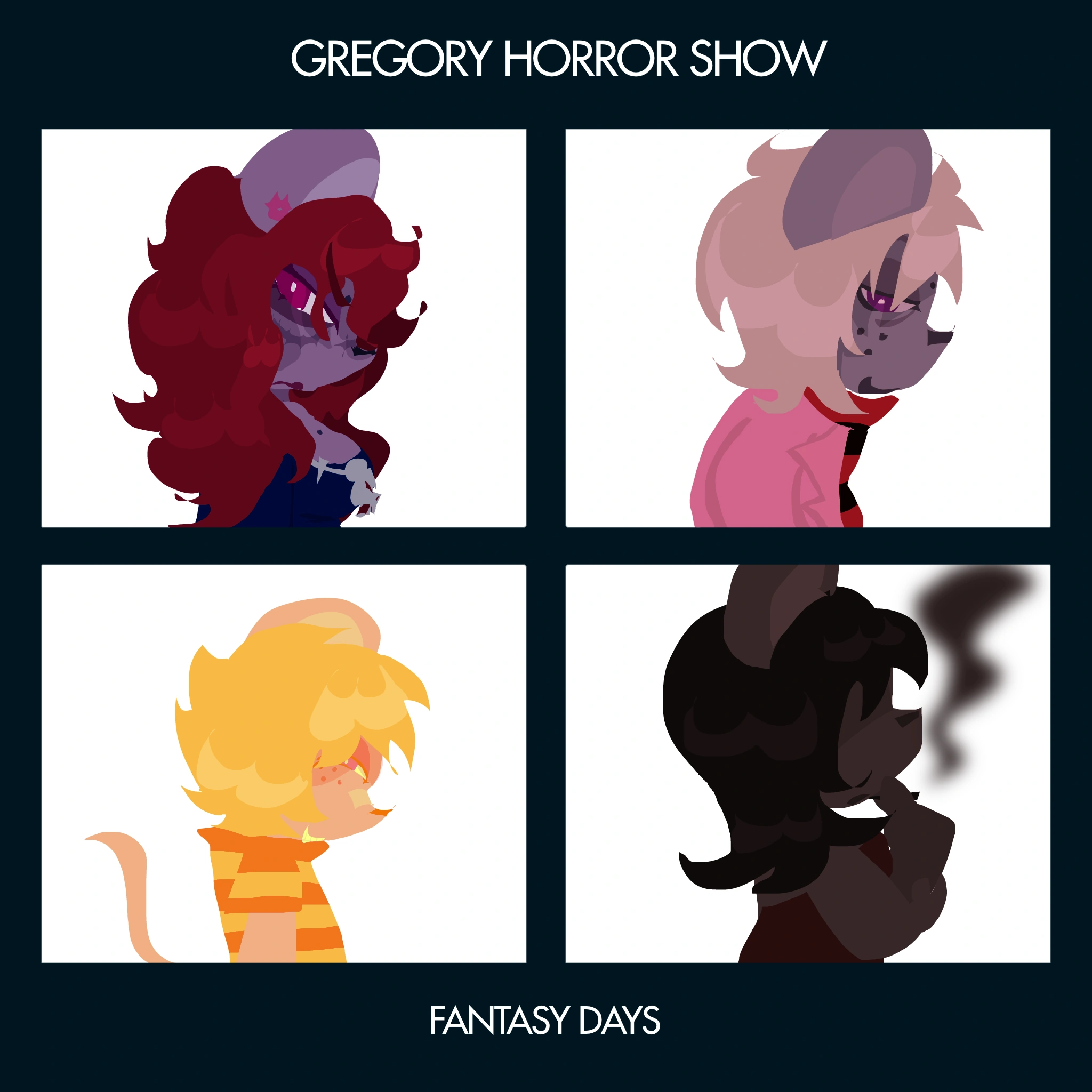 throws my gorillaz themed crazy rat family fanart at you and RUNS