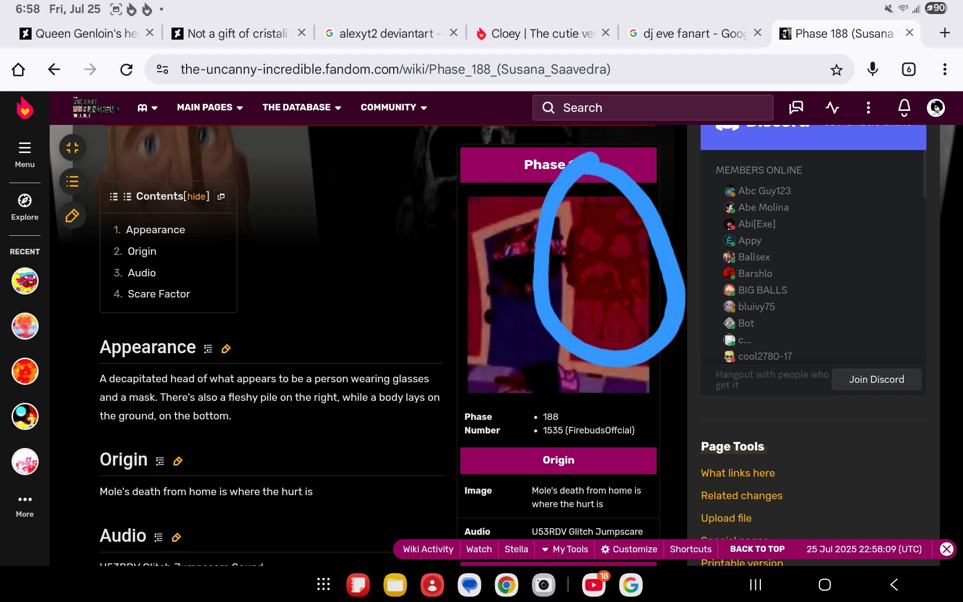 Thares also a blood splat face at the side of the head | Fandom