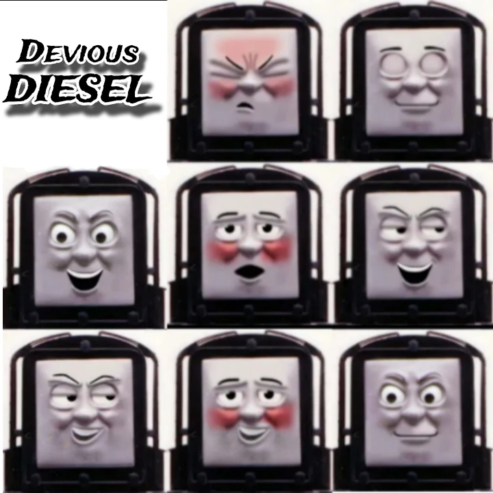 Devious face edits (Diesel) | Fandom