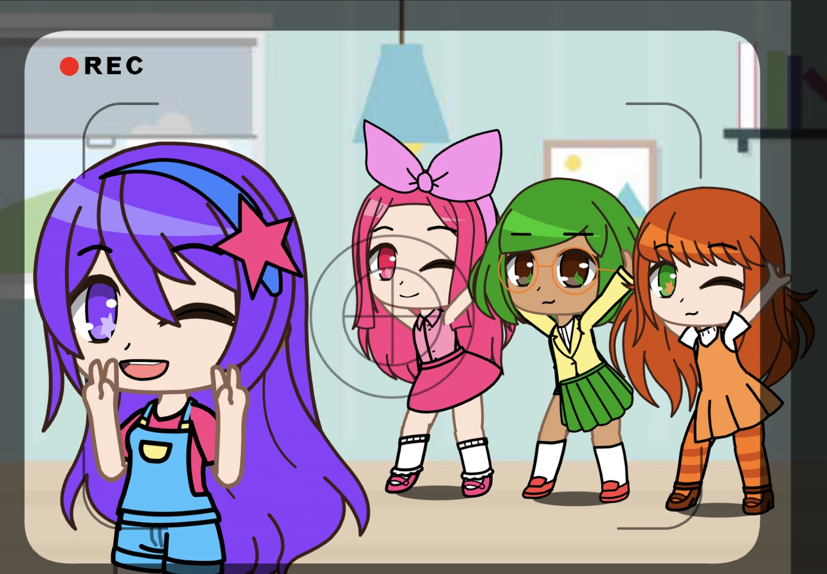 Purple star introduces herself in Gacha Club | Fandom