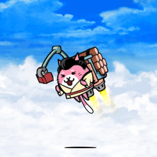 Jetpack cat but i colored it | Fandom