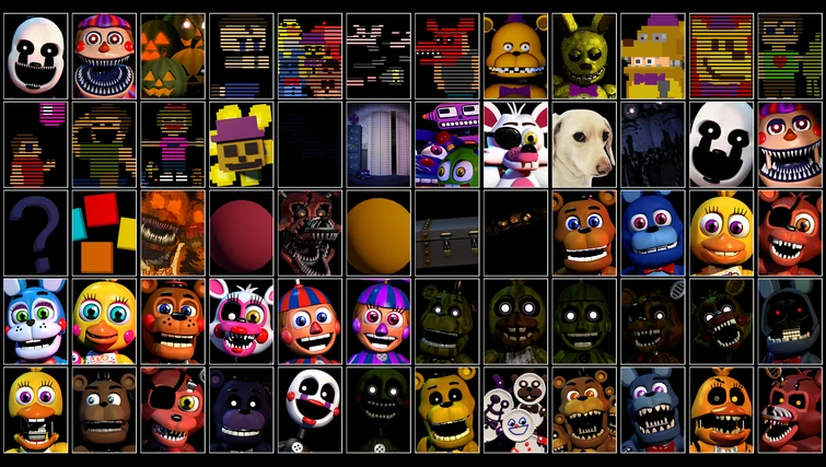 The Ultra Custom Night roster in my style (Feel free to make the ...