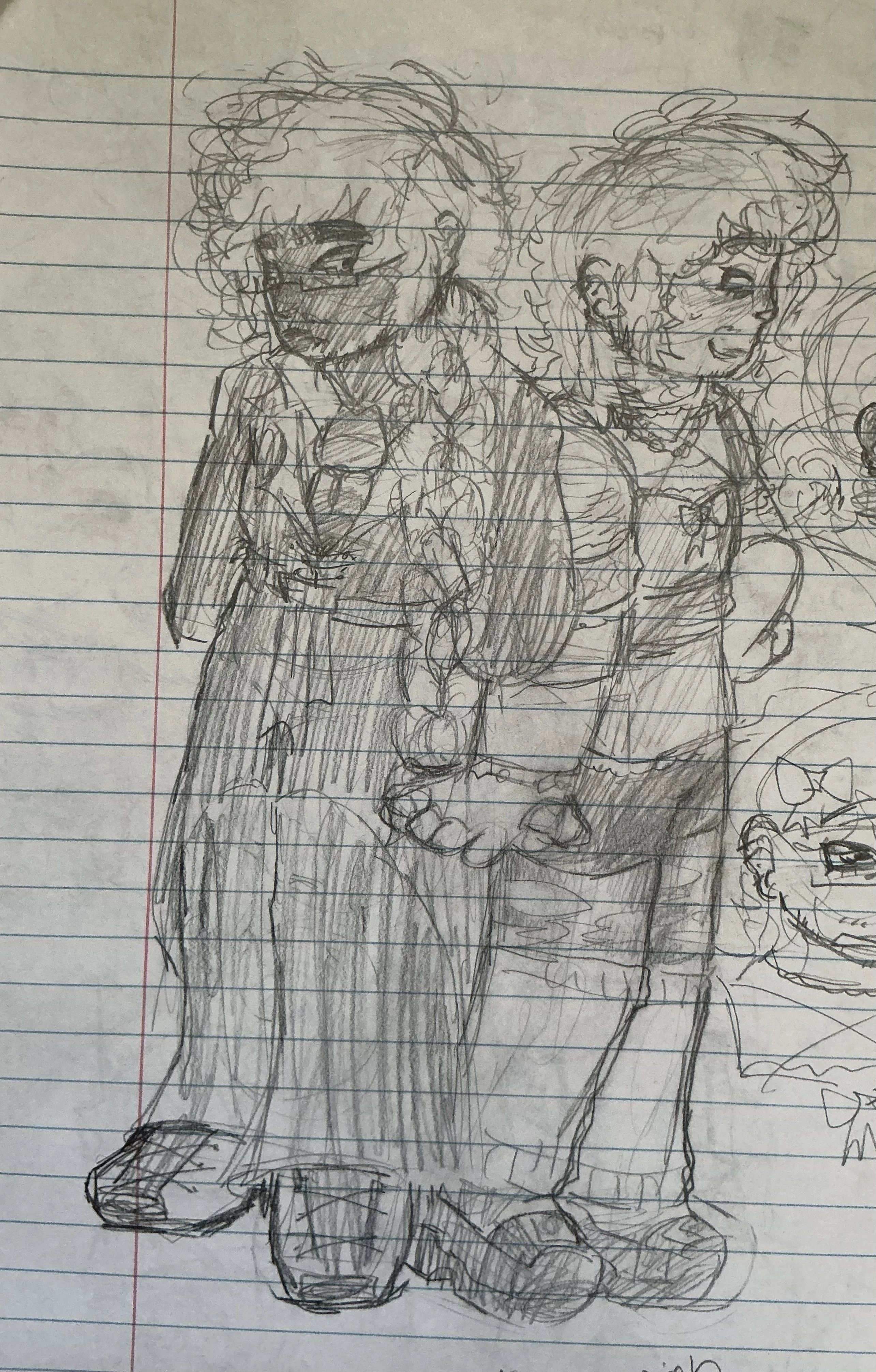 I drew more locked in Humanized Glisten and Dyle | Fandom