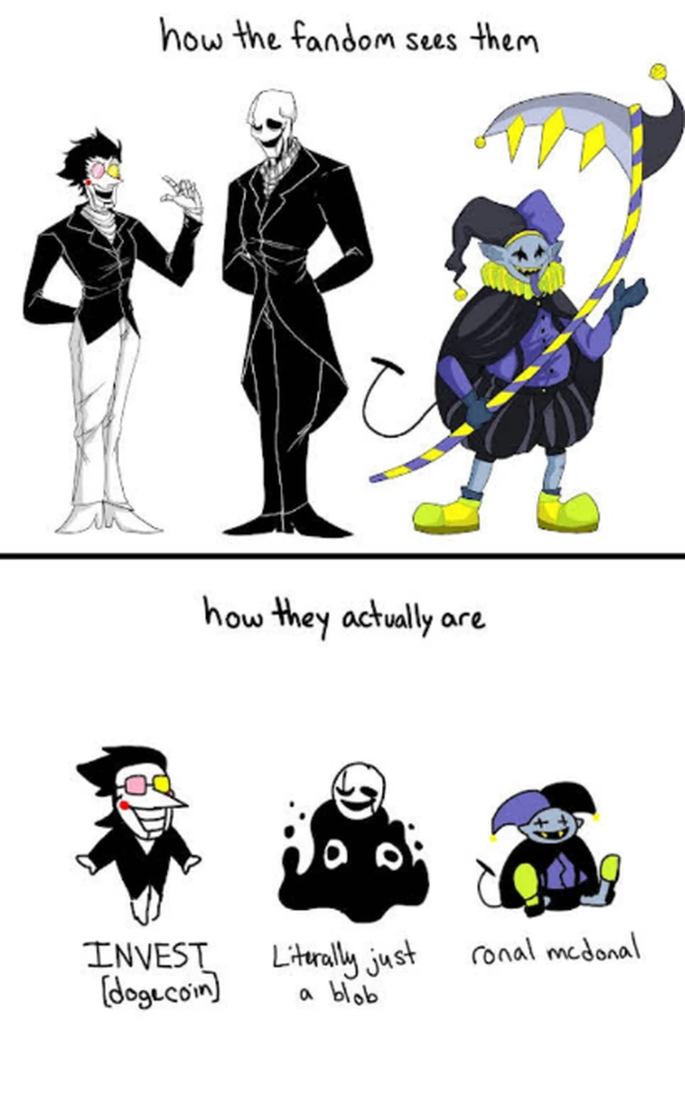 shitpost dump (Deltarune shitposts) | Fandom