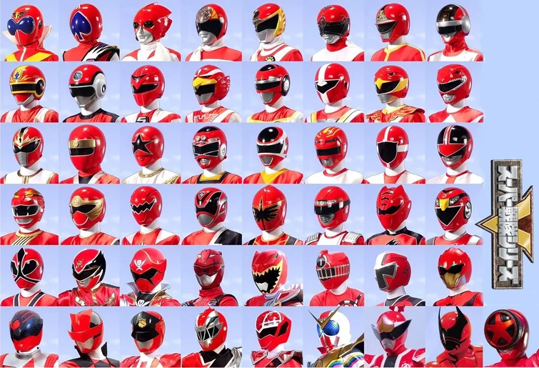 Create a 10 Sentai Red Ranger Team | Fandom