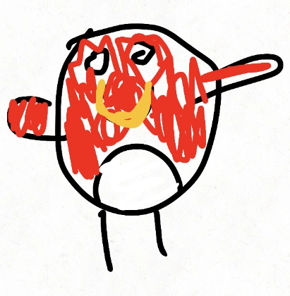 Isn’t this drawing of Pyoro from WarioWare just BEAUTIFUL? | Fandom