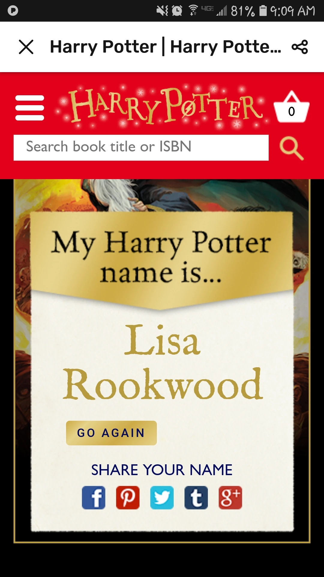 My Harry Potter name... | Fandom