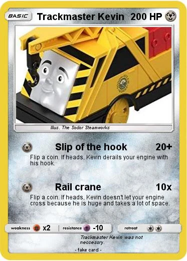 Rare Trackmaster Kevin card | Fandom