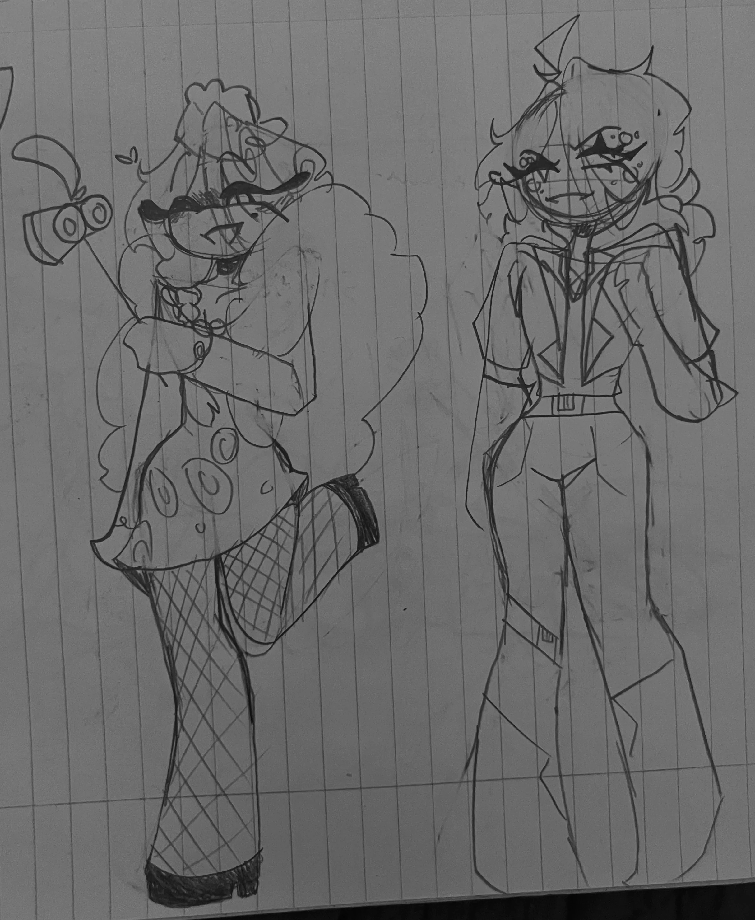 A tiny little itty bitty little sketch dump (TW for angst ig 🧍) | Fandom