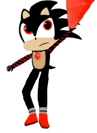 My first drawing of Shadow the hedgehog (old drawing) | Fandom